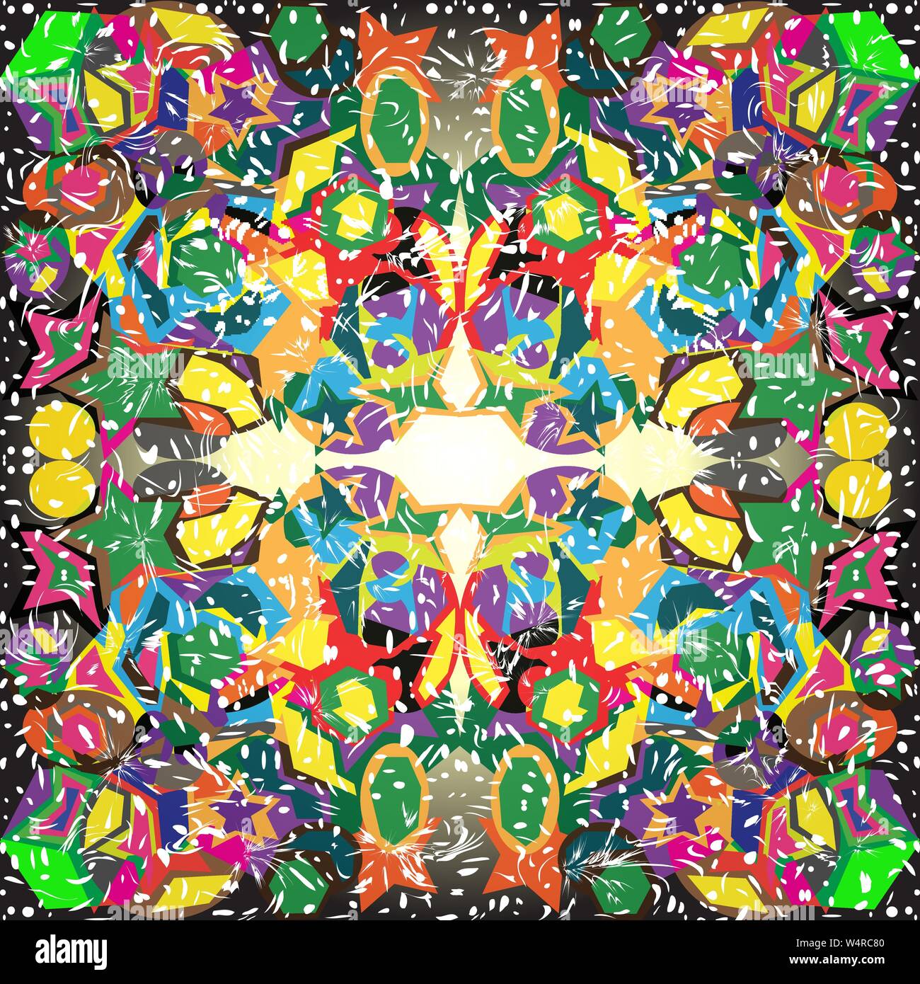 geometric background backlit vector illustration Stock Vector Image ...