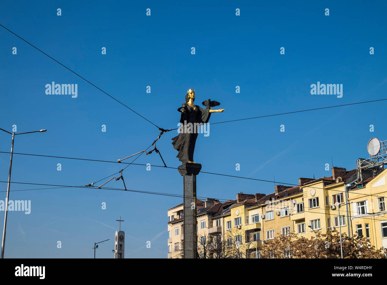 Bulgaria, Sofia, The Statue of Sveta Sofia Stock Photo - Alamy