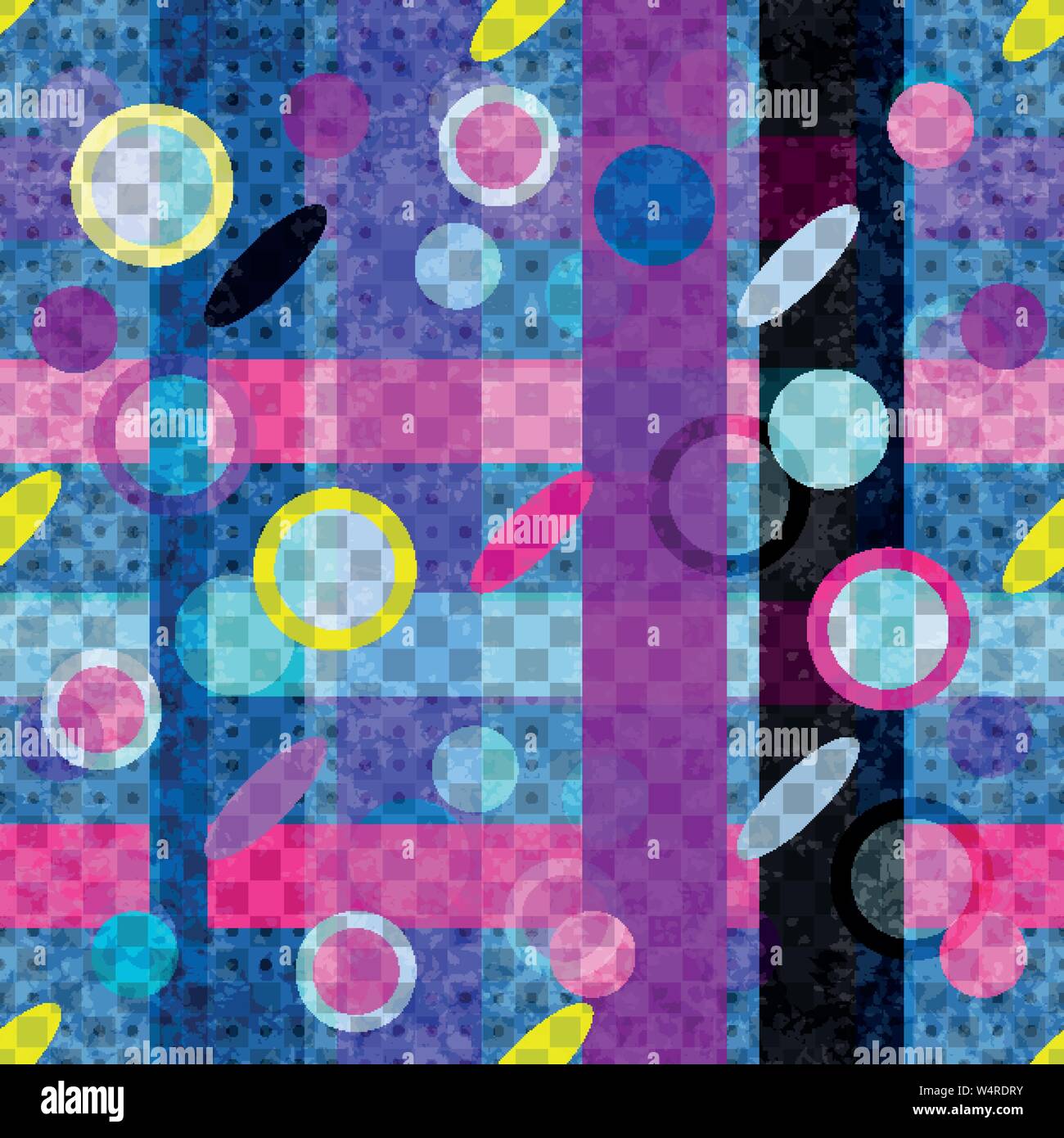 Abstract cool circles seamless Stock Vector Images - Alamy