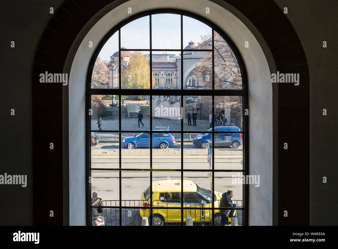 Bulgaria, Sofia, view from the window Stock Photo - Alamy