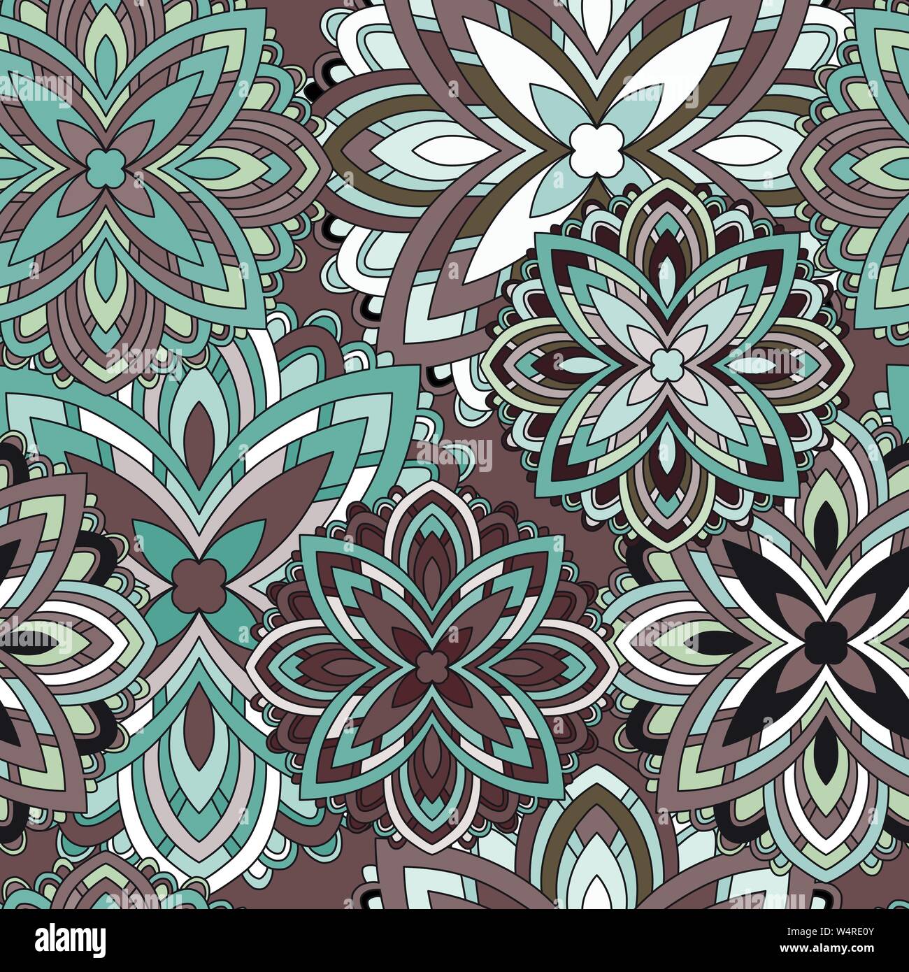beautiful seamless pattern. Decorative elements. vector illustration ...