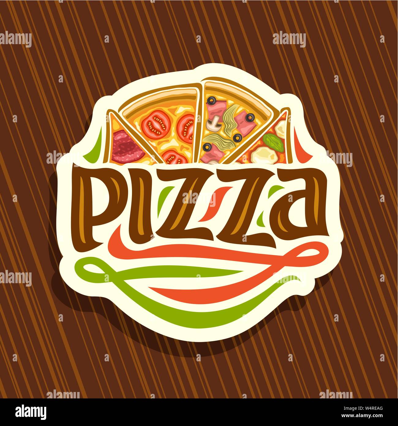 Vector logo for Italian Pizza Stock Vector Image & Art - Alamy
