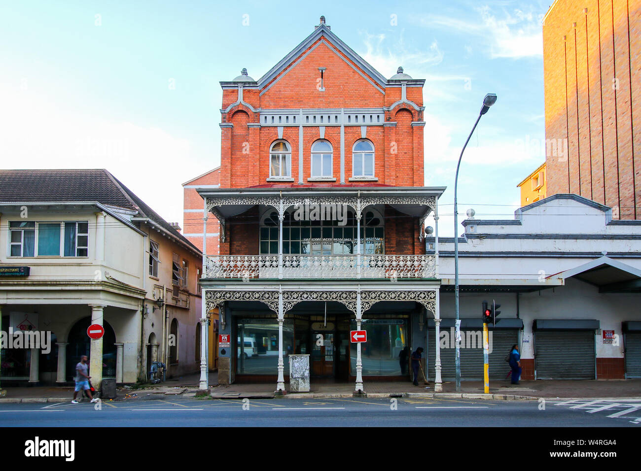 Colonial building on Langalibalele Street in Pietermaritzburg, capital ...