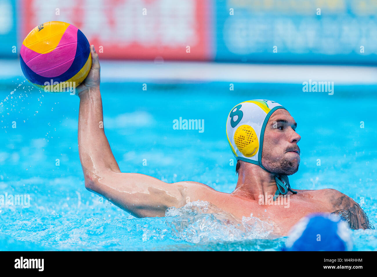 25-07-2019: WK waterpolo: Australia v Greece: Gwangju #8 YOUNGER Aaron ...