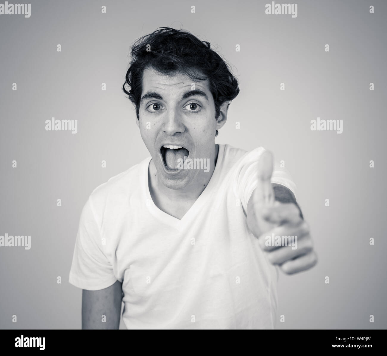 Shocked face hi-res stock photography and images - Alamy