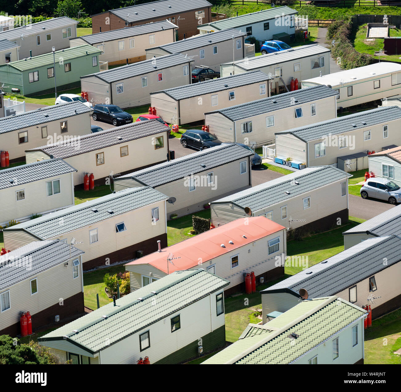 Static caravans hi-res stock photography and images - Alamy