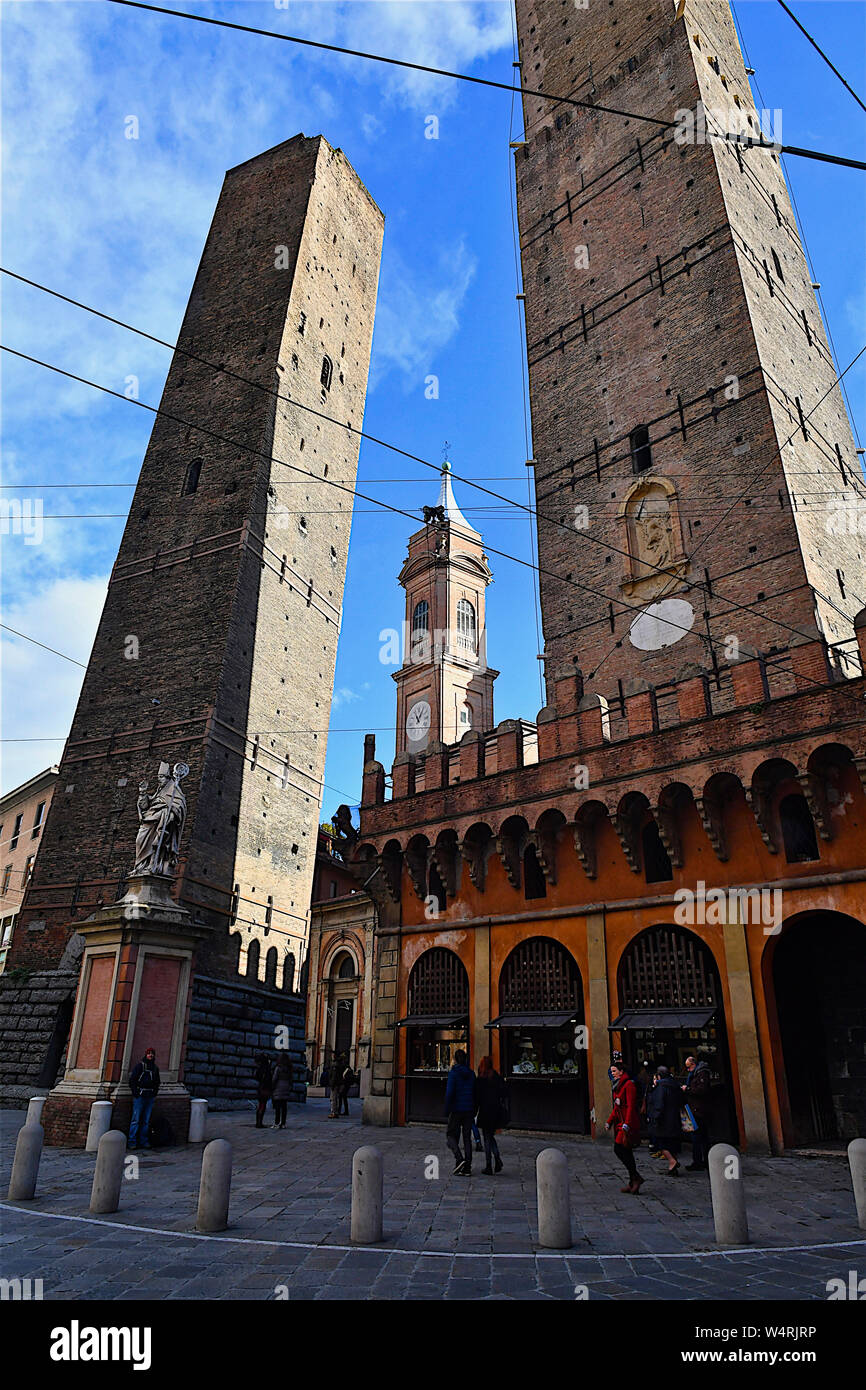 Church two towers hi-res stock photography and images - Alamy