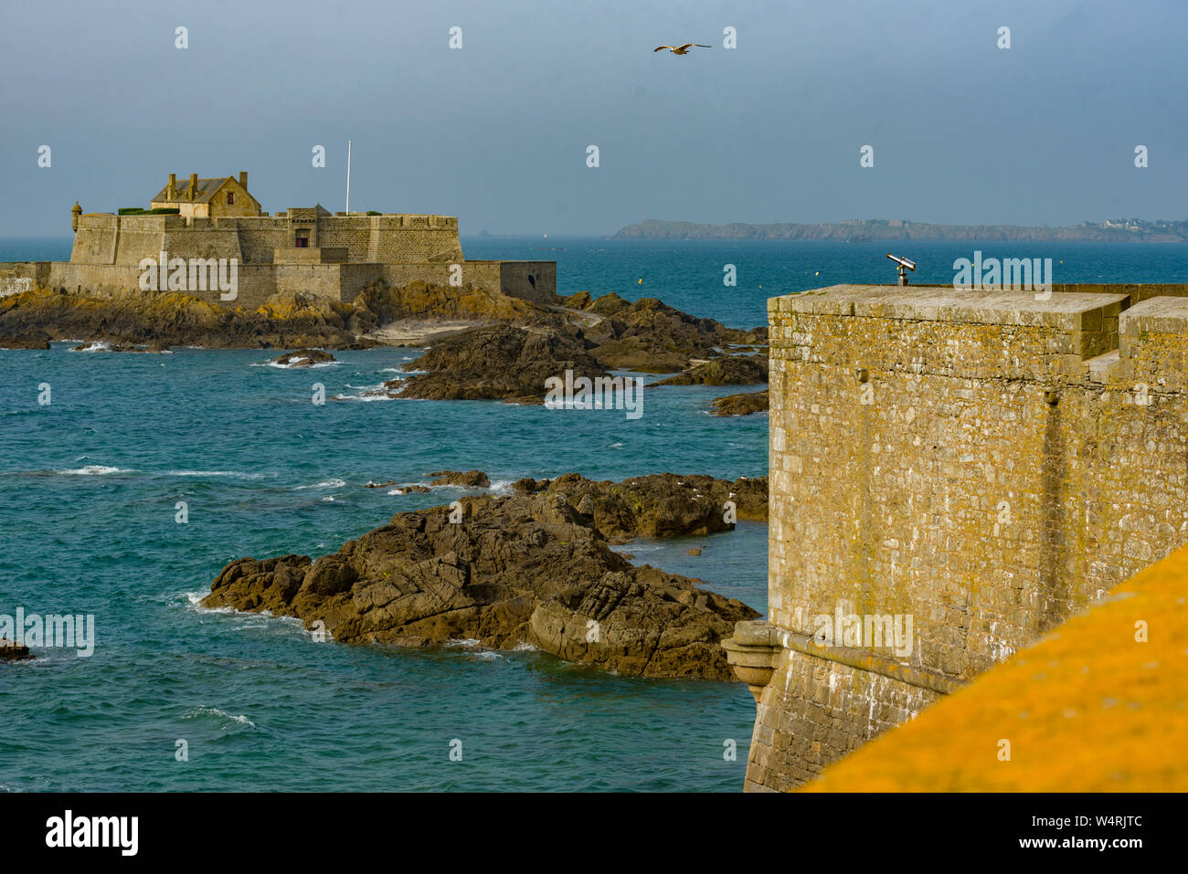 Fort National was built by the engineer Simeon Garengeau according to ...