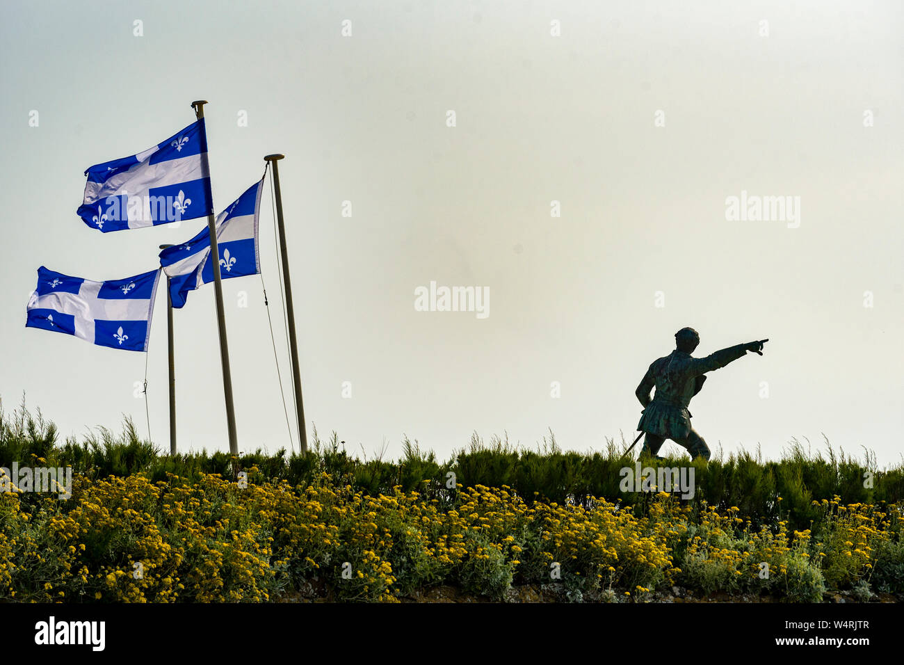 statue in tribute to sailor Robert Surcouf who was French privateer ...