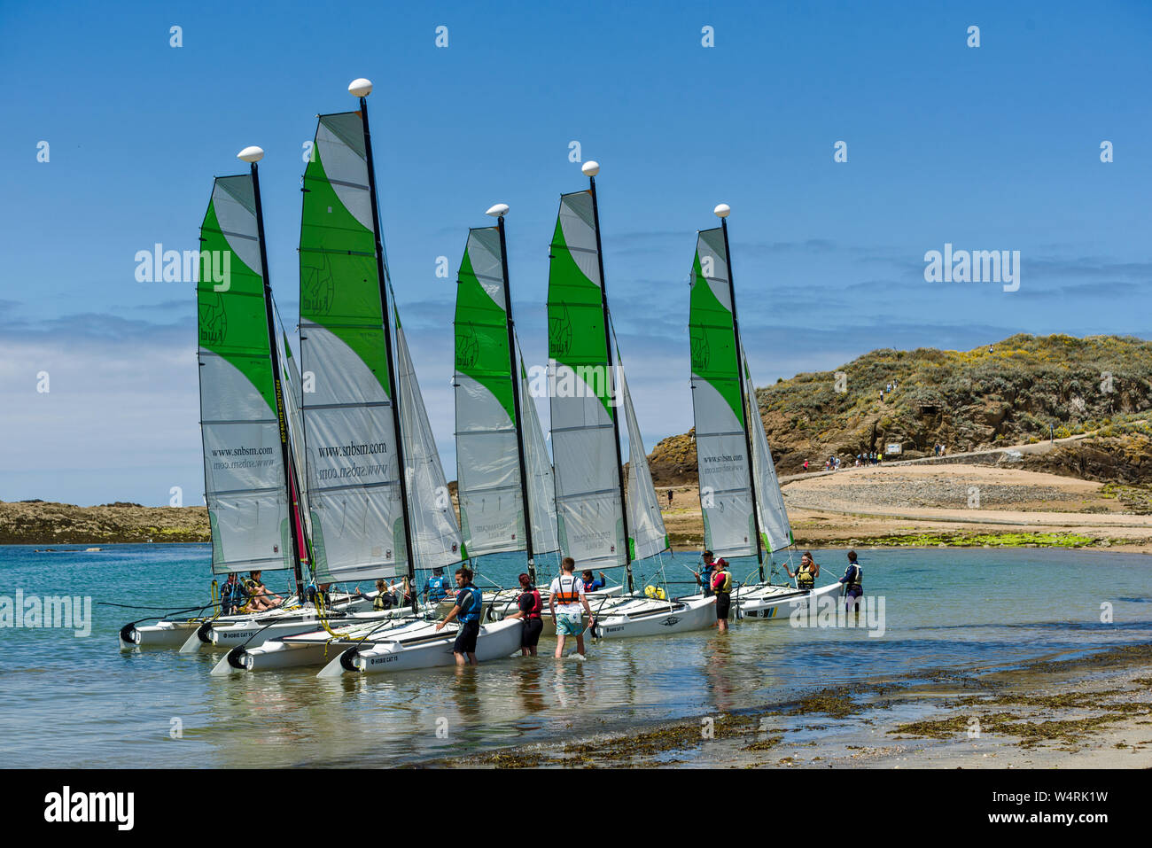 the Bon-Secours Beach in Saint Malo, Brittany, France Stock Photo - Alamy