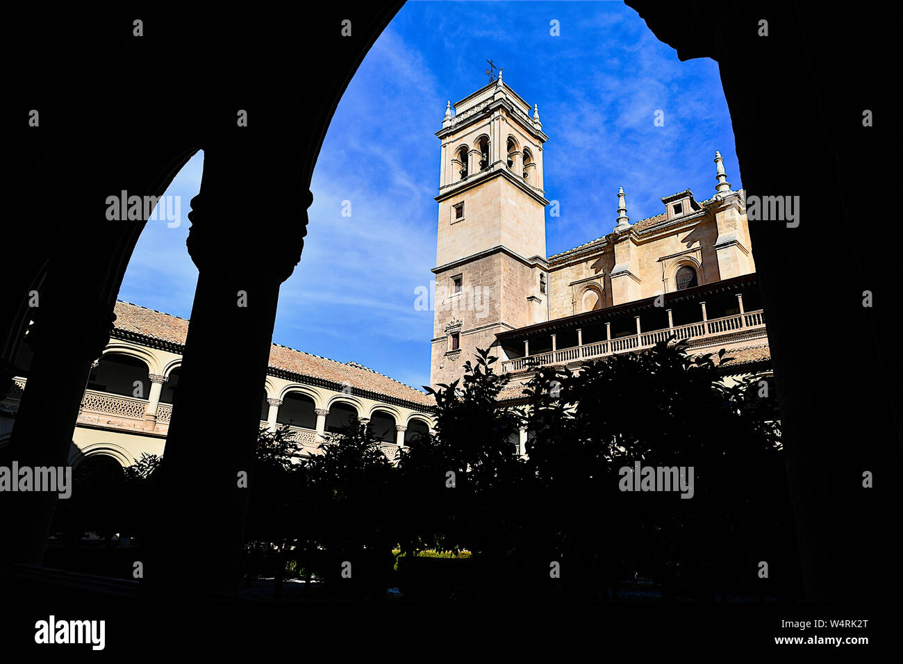 Royal Monastery of St. Jerome, Granada, Andalusia, Spain Stock Photo ...