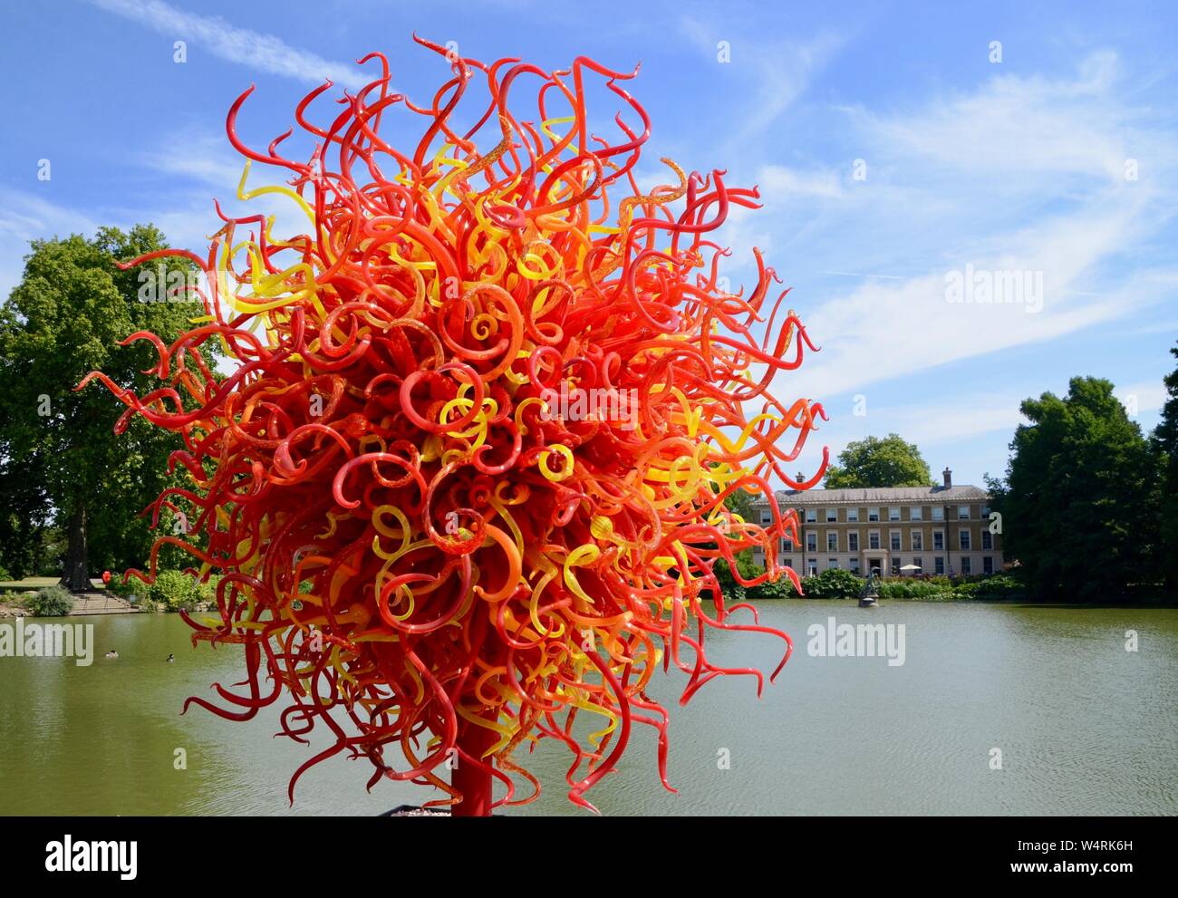 Summer Sun, kew gardens royal botanic gardens london england UK Stock ...