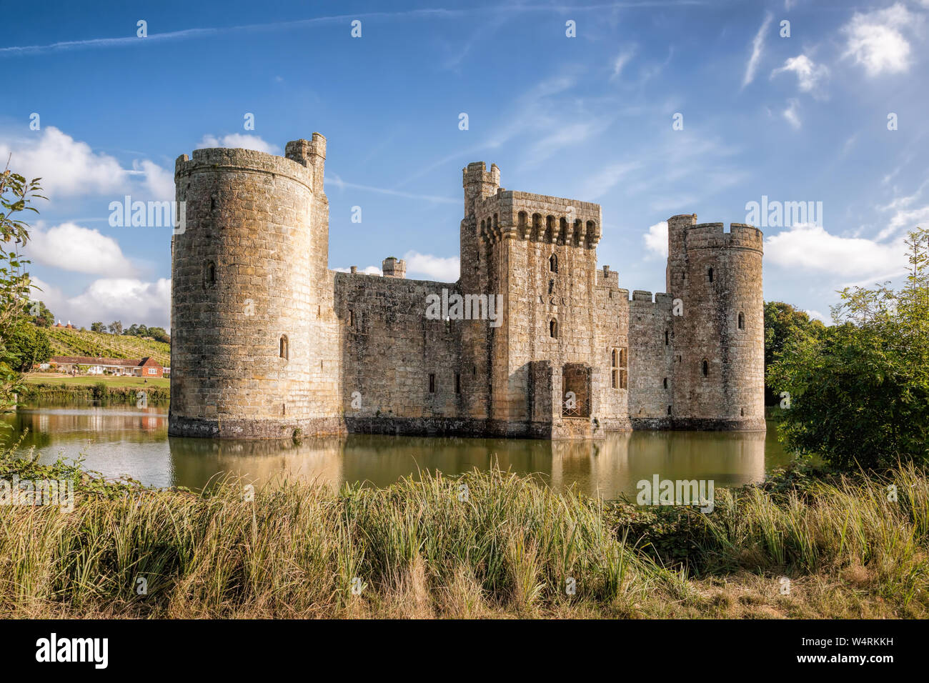 Bridge bodiam castle hi-res stock photography and images - Alamy