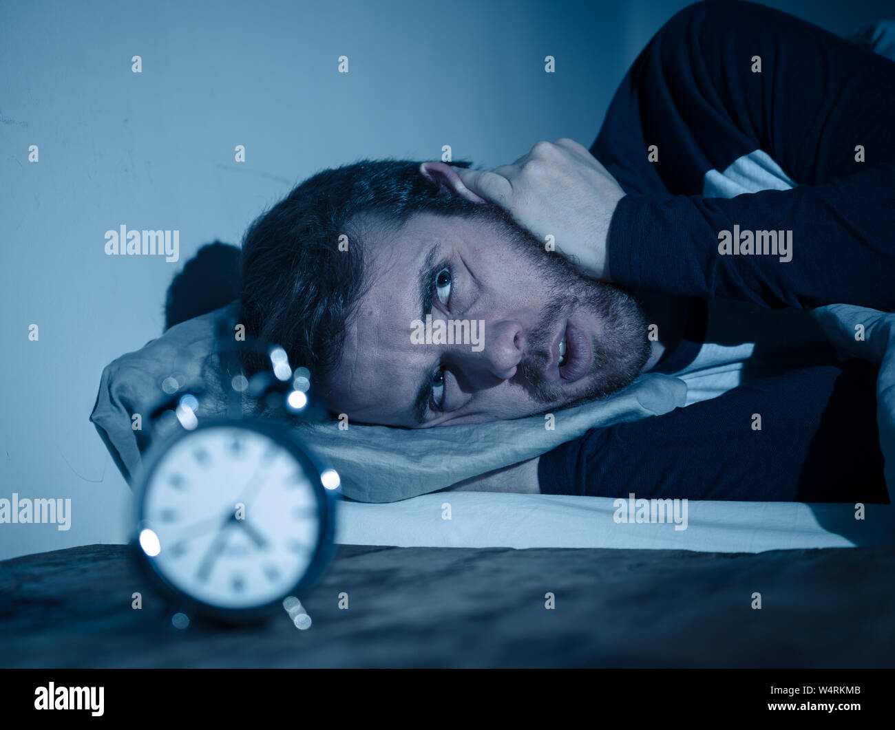 Insomnia Man High Resolution Stock Photography and Images - Alamy