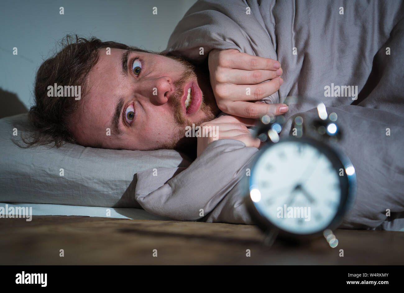 Mental Health Insomnia And Sleeping Disorders Frustrated And Hopeless