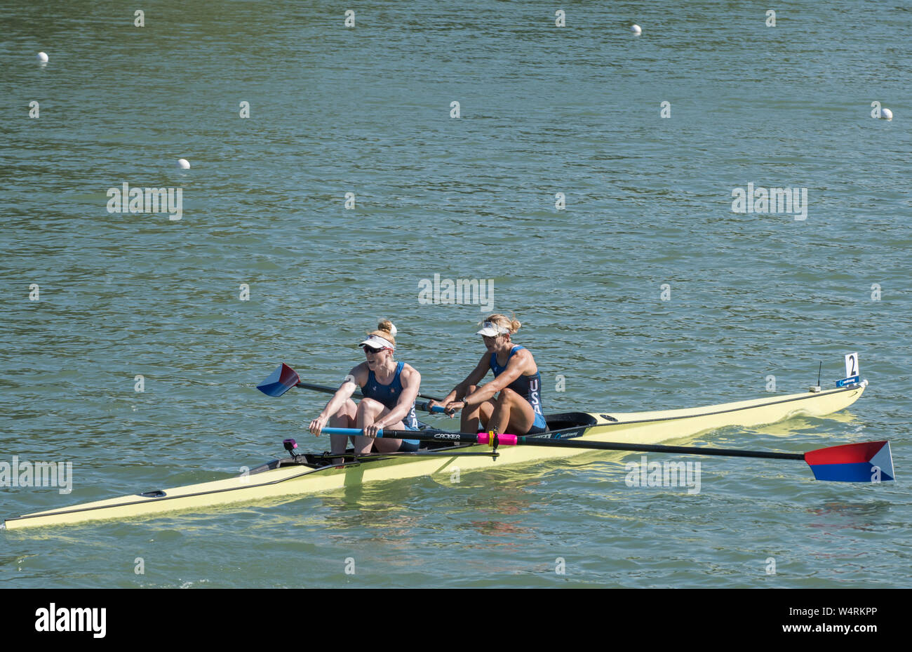 Plovdiv, Bulgaria, 10-12th May 2019, FISA, Rowing World Cup 1, Plovdiv ...