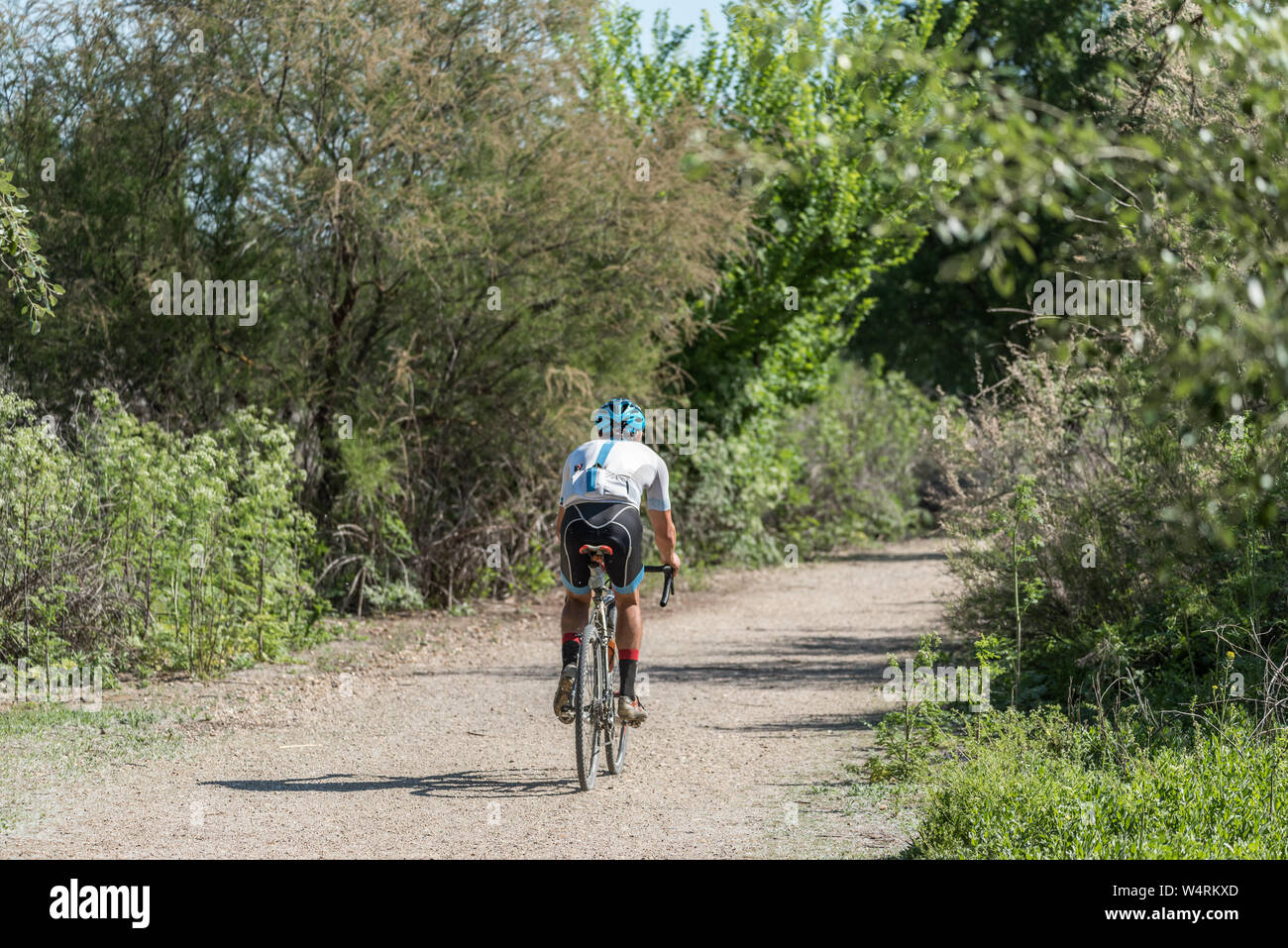 Bike road in nature hi-res stock photography and images - Alamy