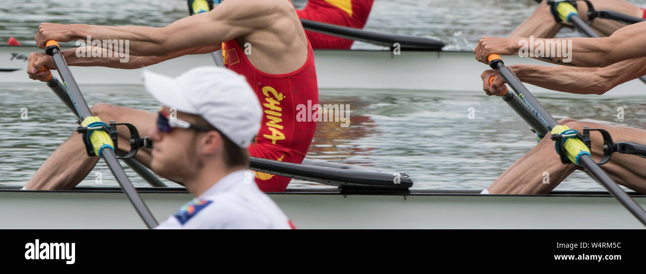 Plovdiv, Bulgaria, 10-12th May 2019, FISA, Rowing World Cup 1, Plovdiv ...