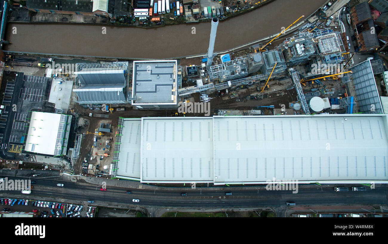 aerial view of Hull, Yorkshire Stock Photo - Alamy