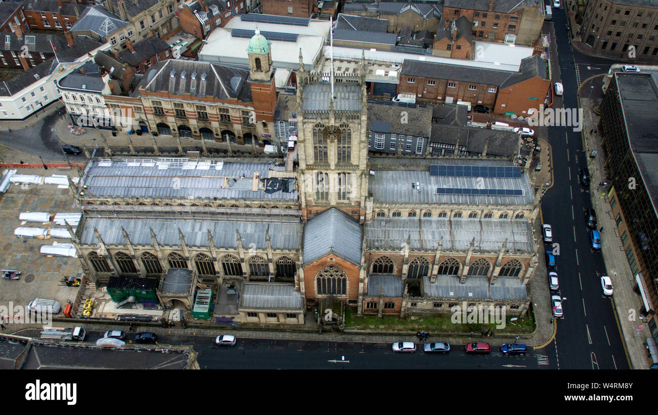 aerial view of Hull, Yorkshire Stock Photo - Alamy