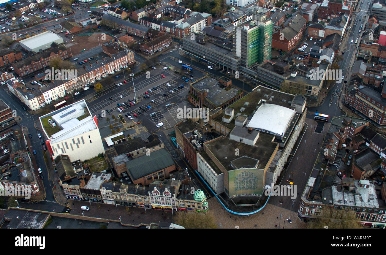 aerial view of Hull, Yorkshire Stock Photo - Alamy