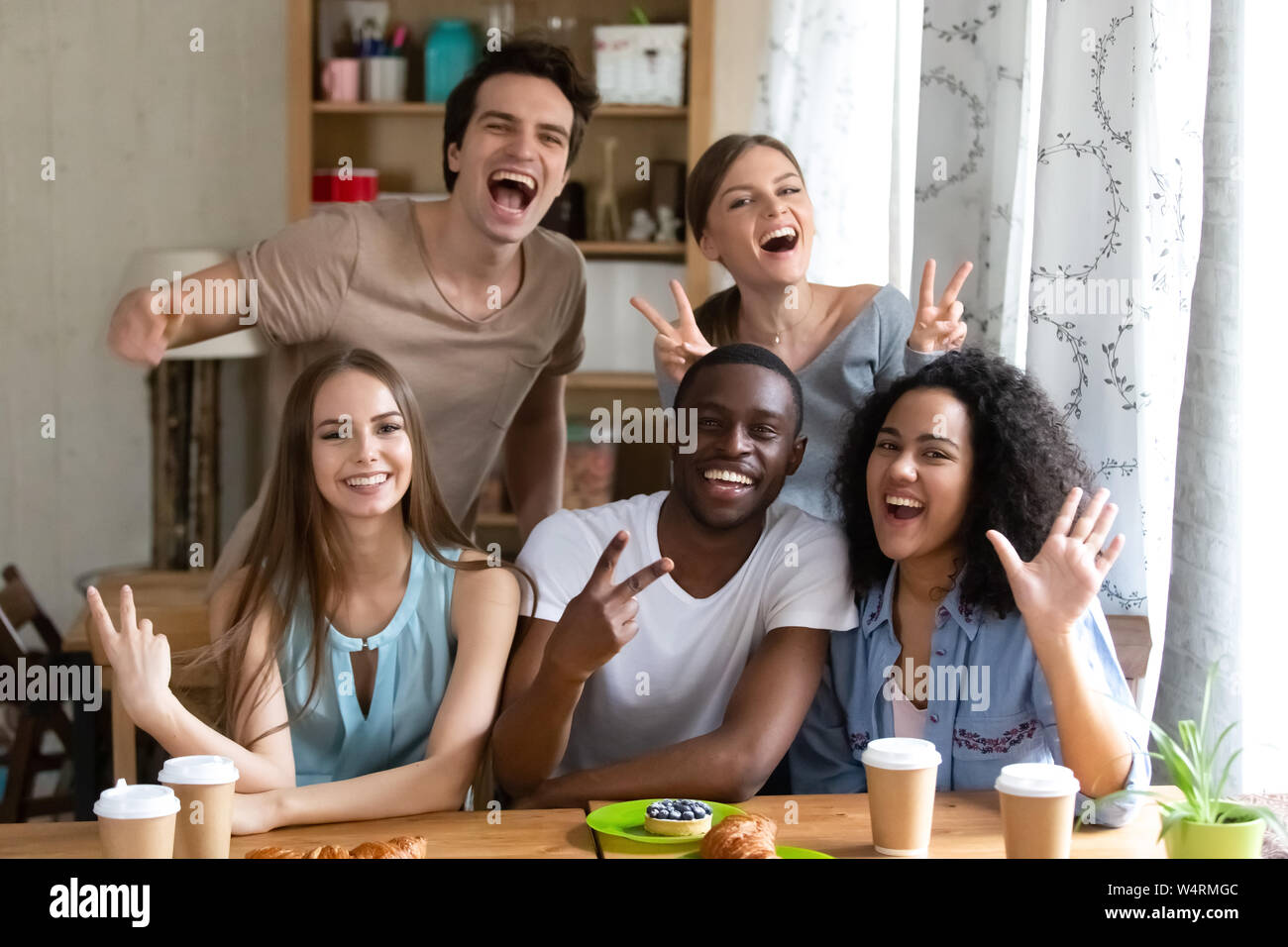 Happy overjoyed hi-res stock photography and images - Alamy