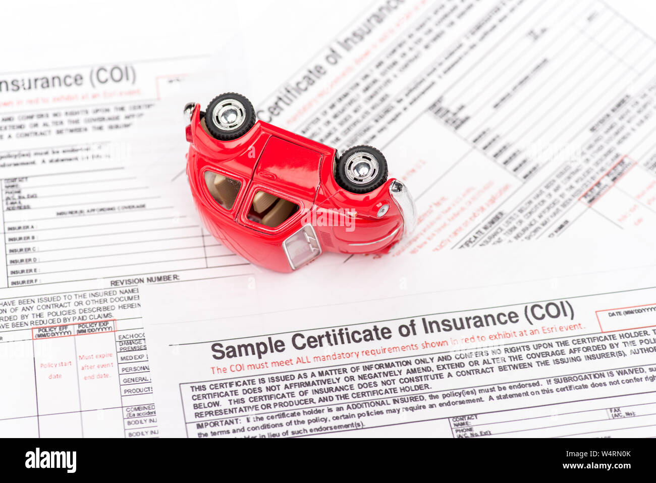 Insurance certificates hi-res stock photography and images - Alamy