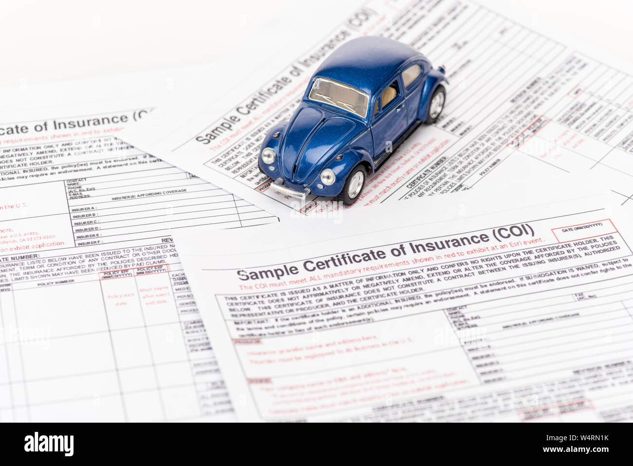 Insurance certificates hi-res stock photography and images - Alamy