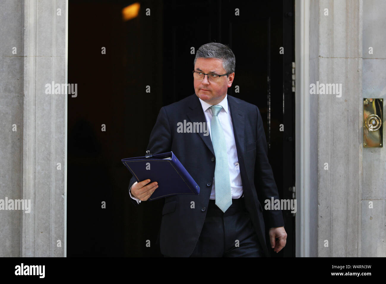Newly installed Justice Secretary Robert Buckland leaves 10 Downing ...
