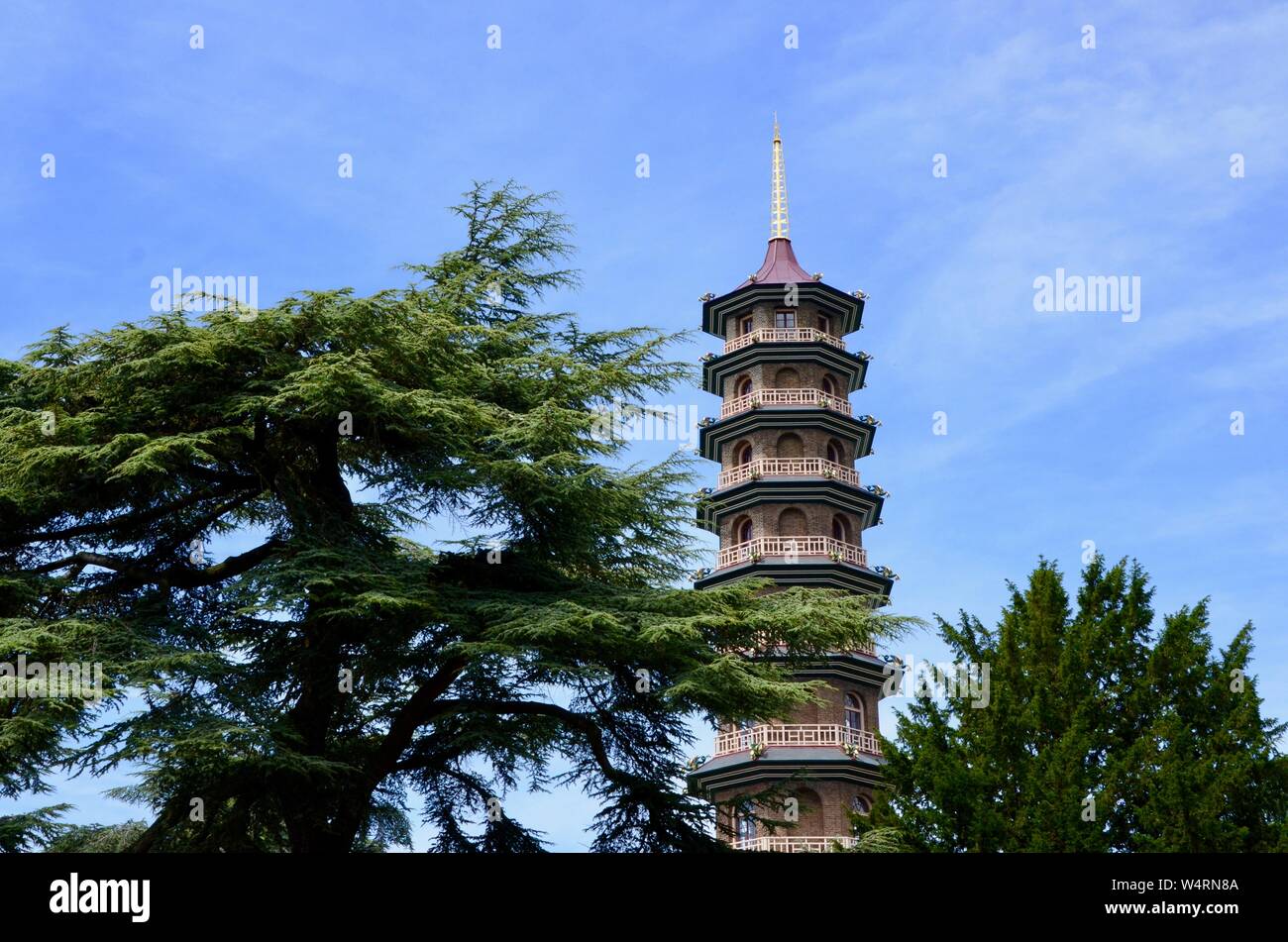 the great pagoda kew gardens london england UK Stock Photo - Alamy