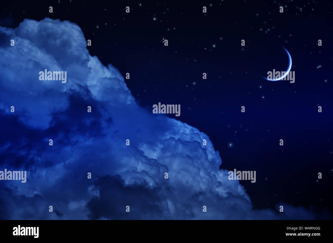 Nebula Night Sky Clouds