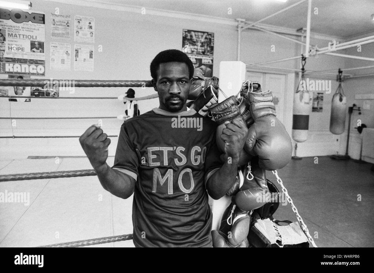Boxing gym 1980s hi-res stock photography and images - Alamy