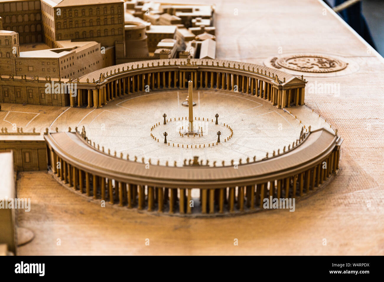 ROME, ITALY - JUNE 28, 2019: maquette of ancient Rome in Vatican Museum ...