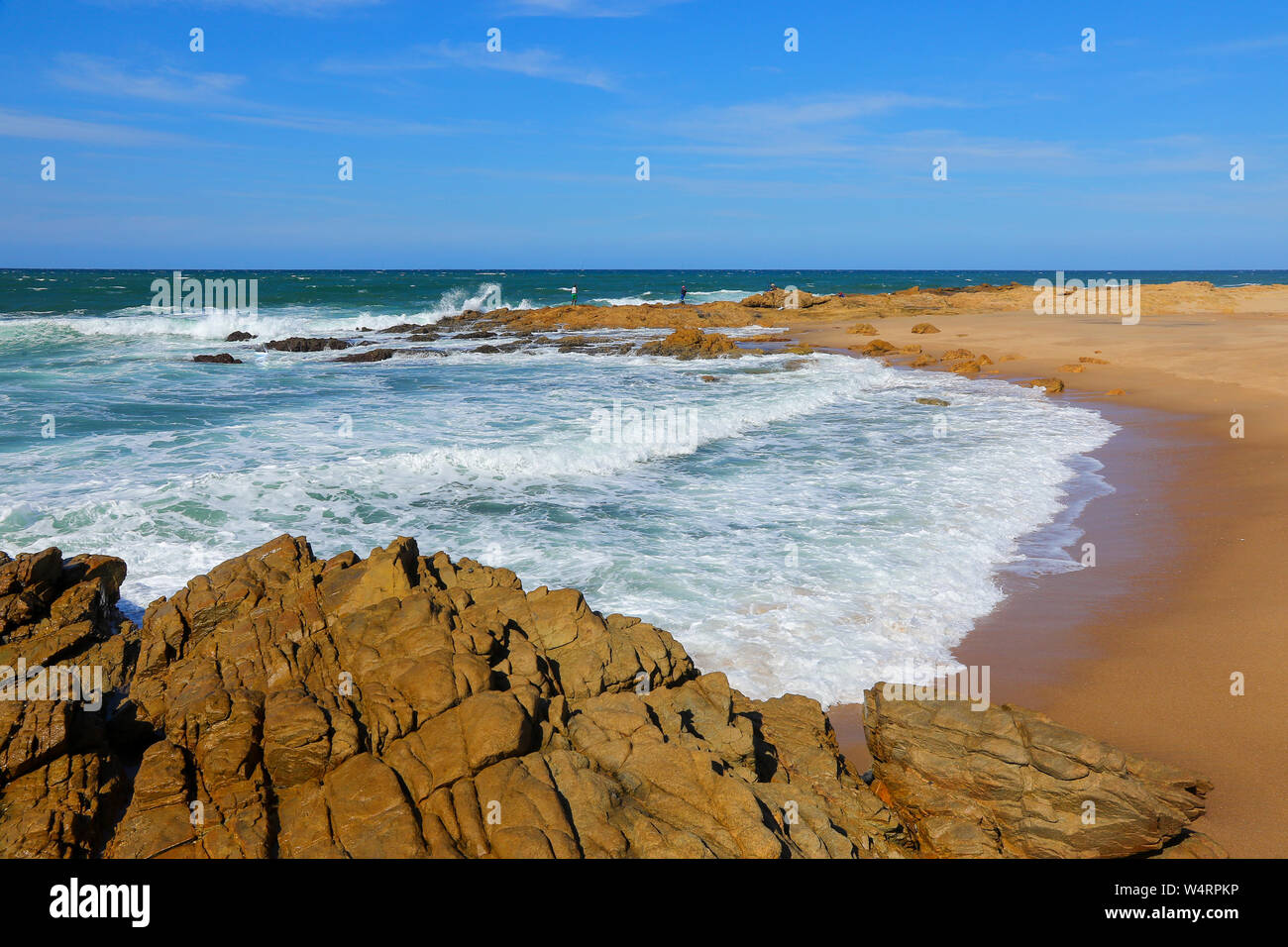 Umzumbe beach in KwaZulu-Natal, South Africa - Seaside resort in the ...