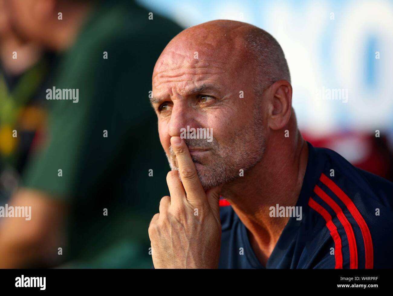 Arsenal coach Steve Bould during the pre-season friendly match at The ...