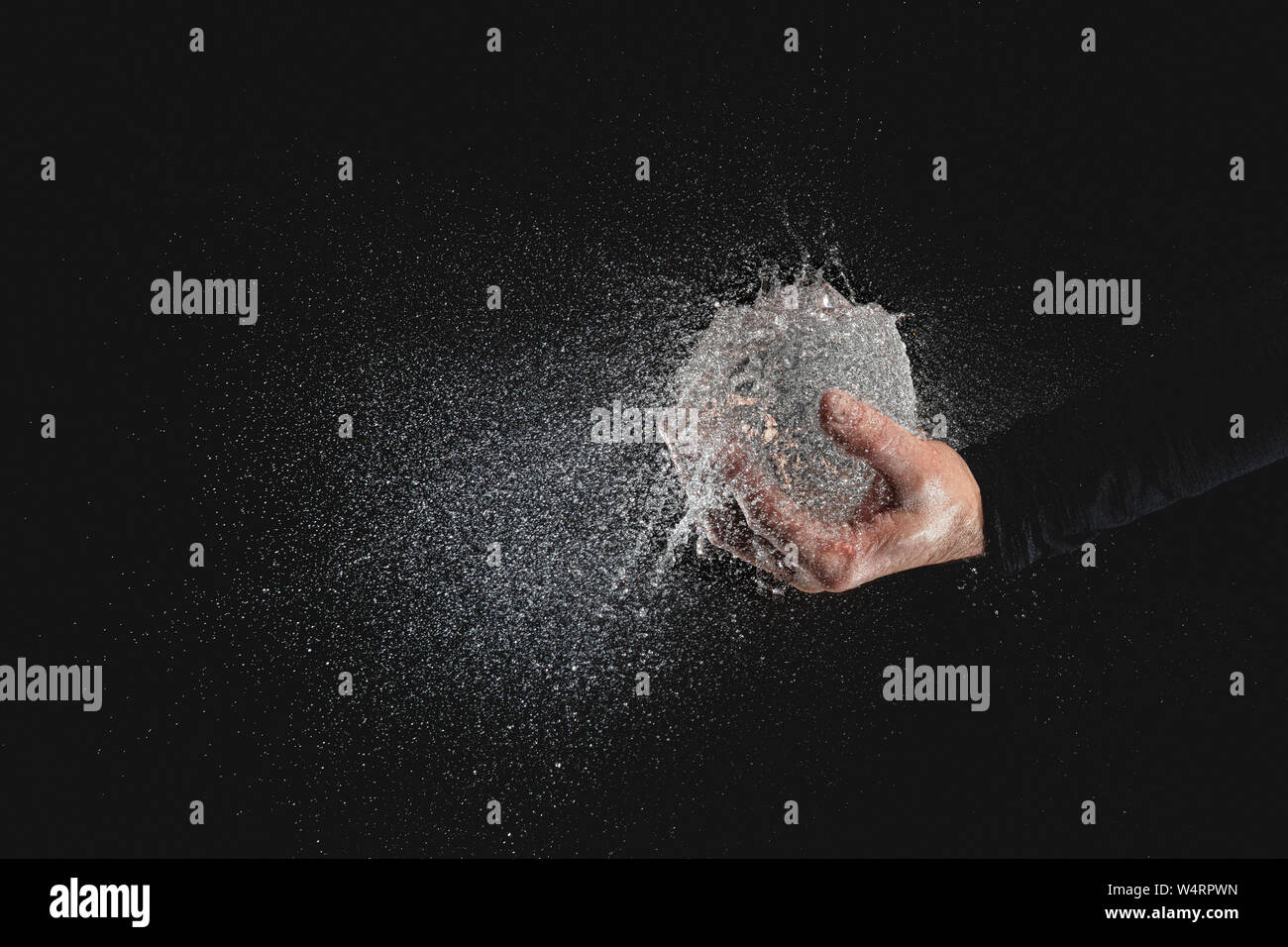 high speed photography that captures the moment of the explosion of a ...