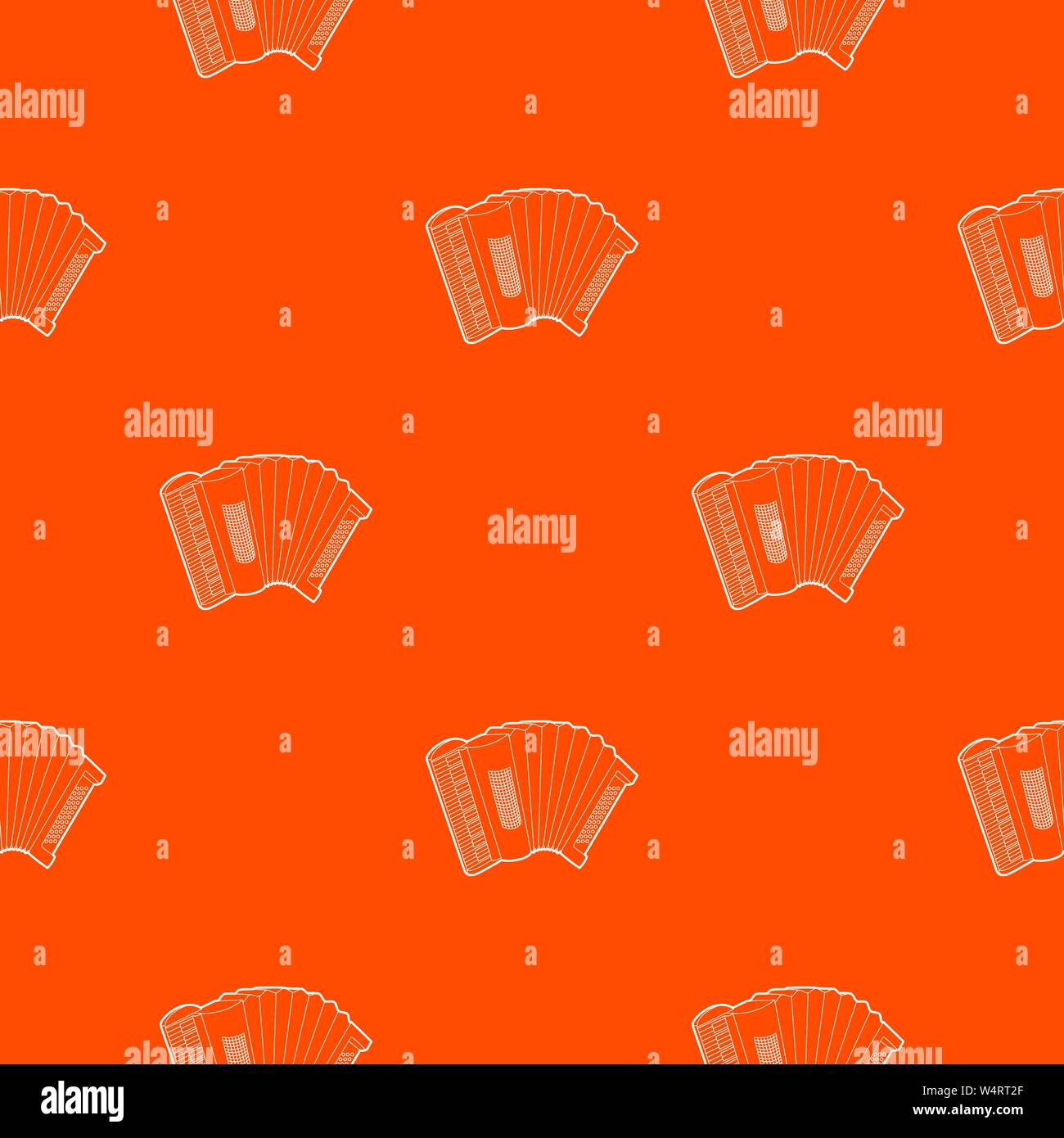 Accordion pattern vector orange Stock Vector Image & Art - Alamy
