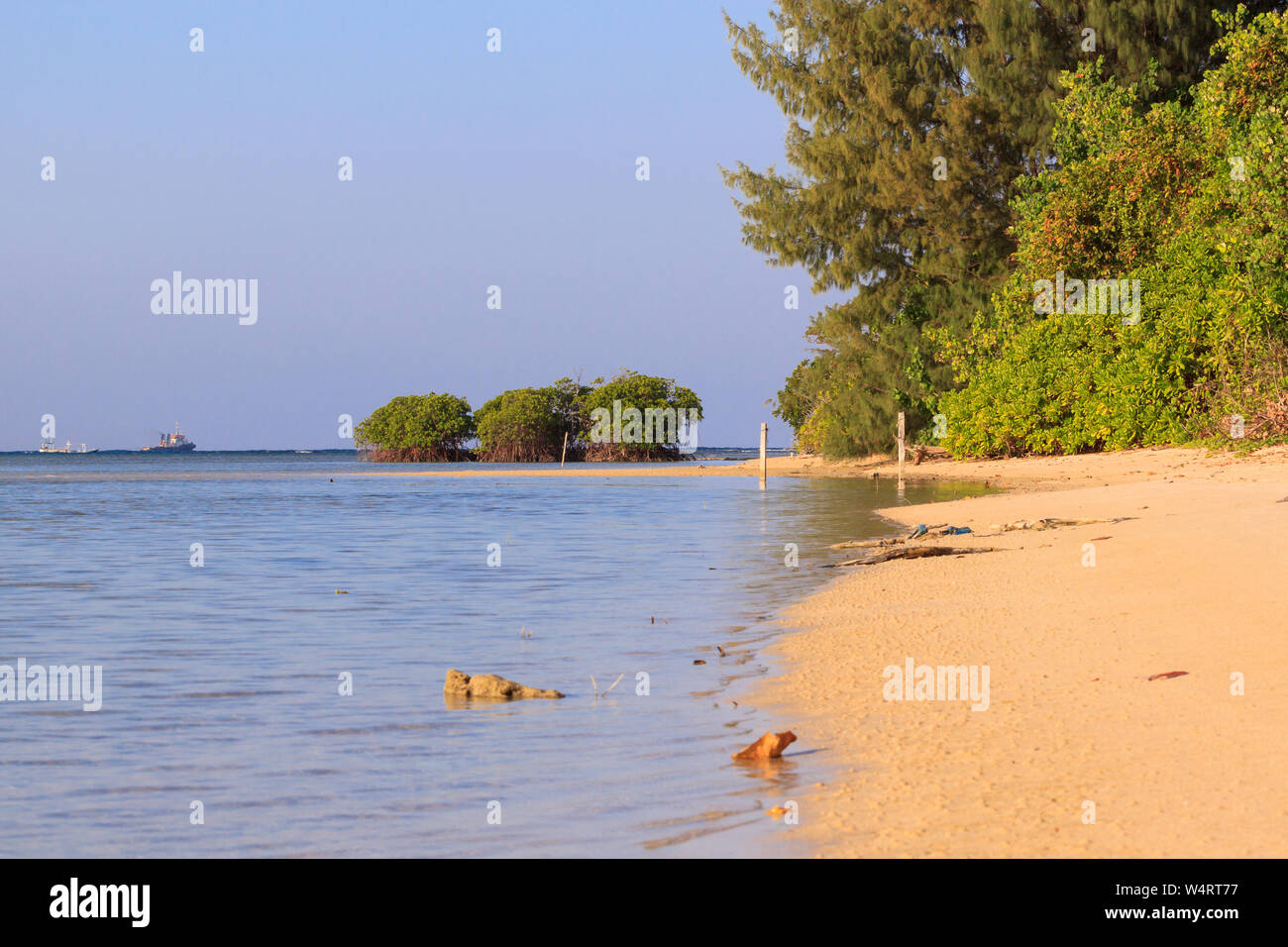 The Beautiful pristine beaches of Karimunjawa, Java, Indonesia Stock ...