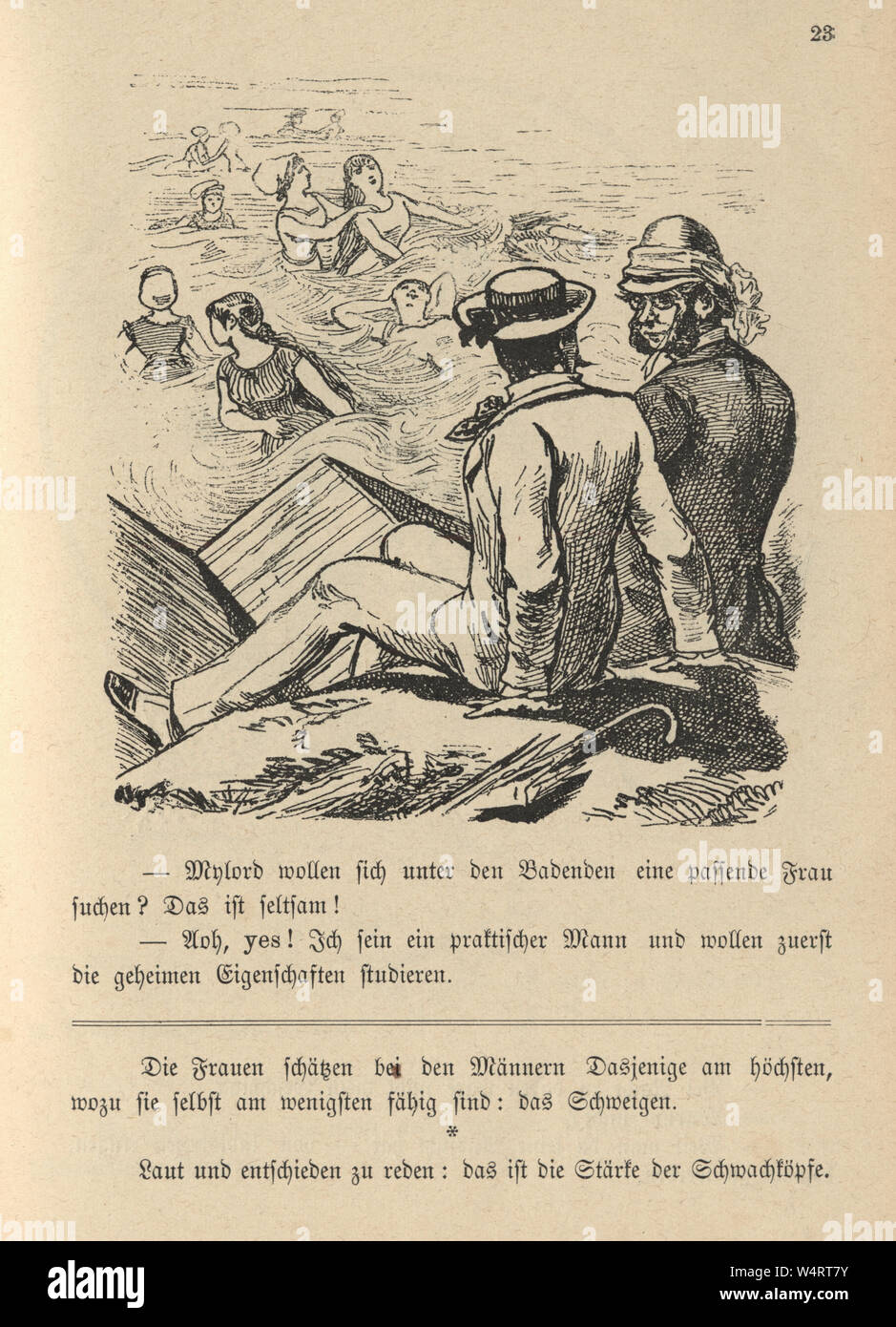 Man ogling woman hi-res stock photography and images - Alamy