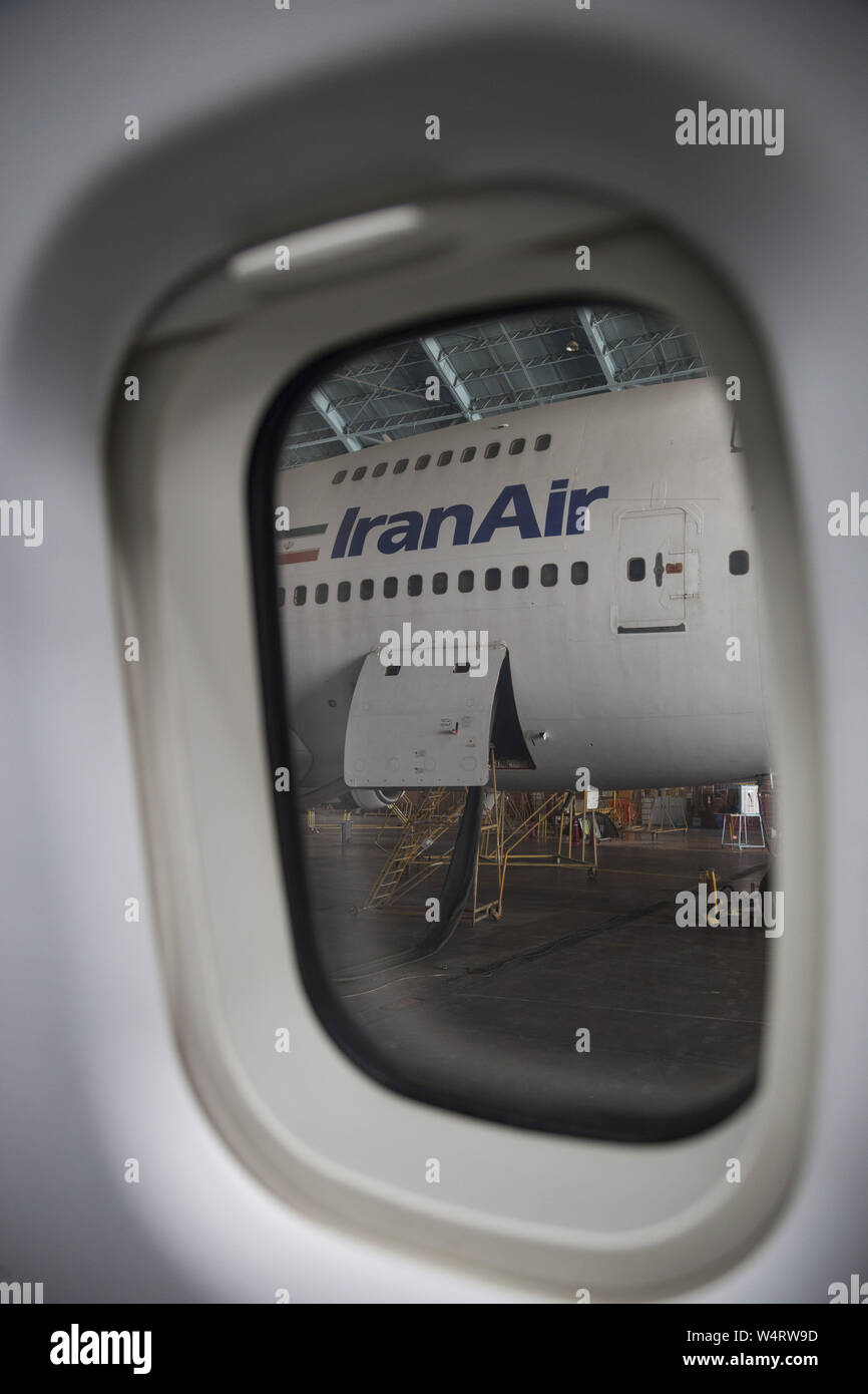 July 24, 2019, Tehran, Tehran, Iran: This photo shows technicians and ...