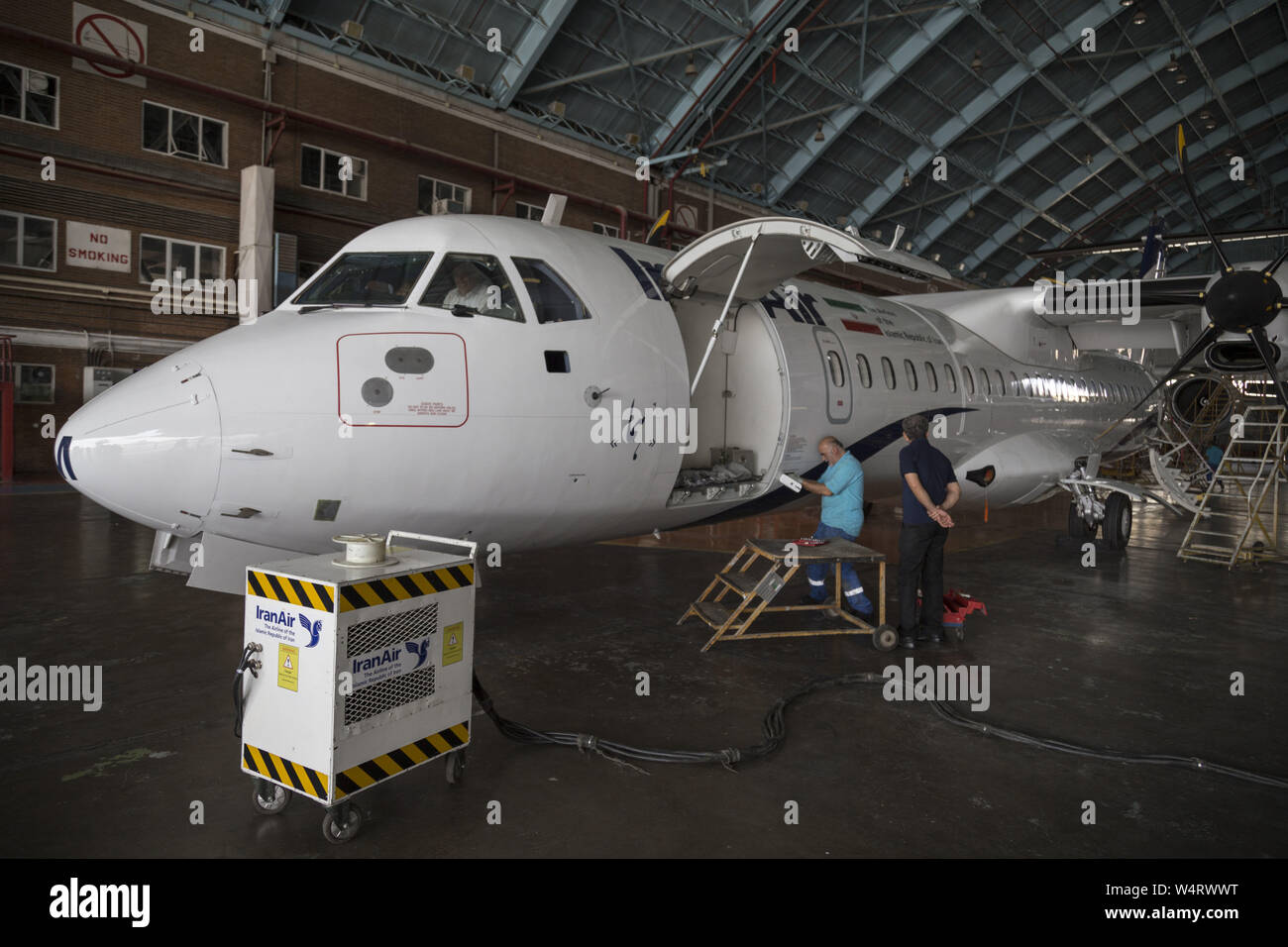 July 24, 2019, Tehran, Tehran, Iran: This photo shows technicians and ...