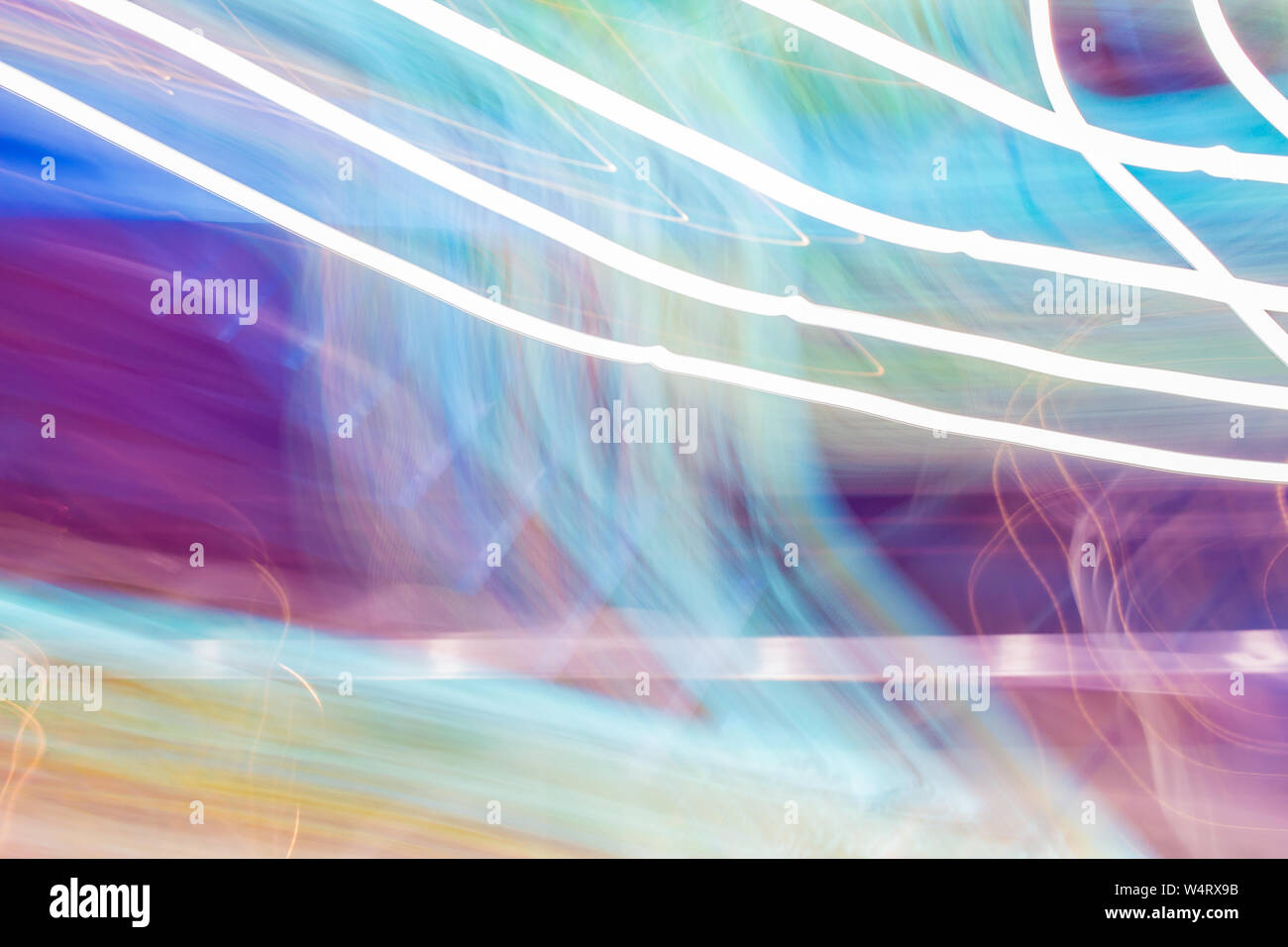 Colors of the speed of the shutter speed Stock Photo - Alamy