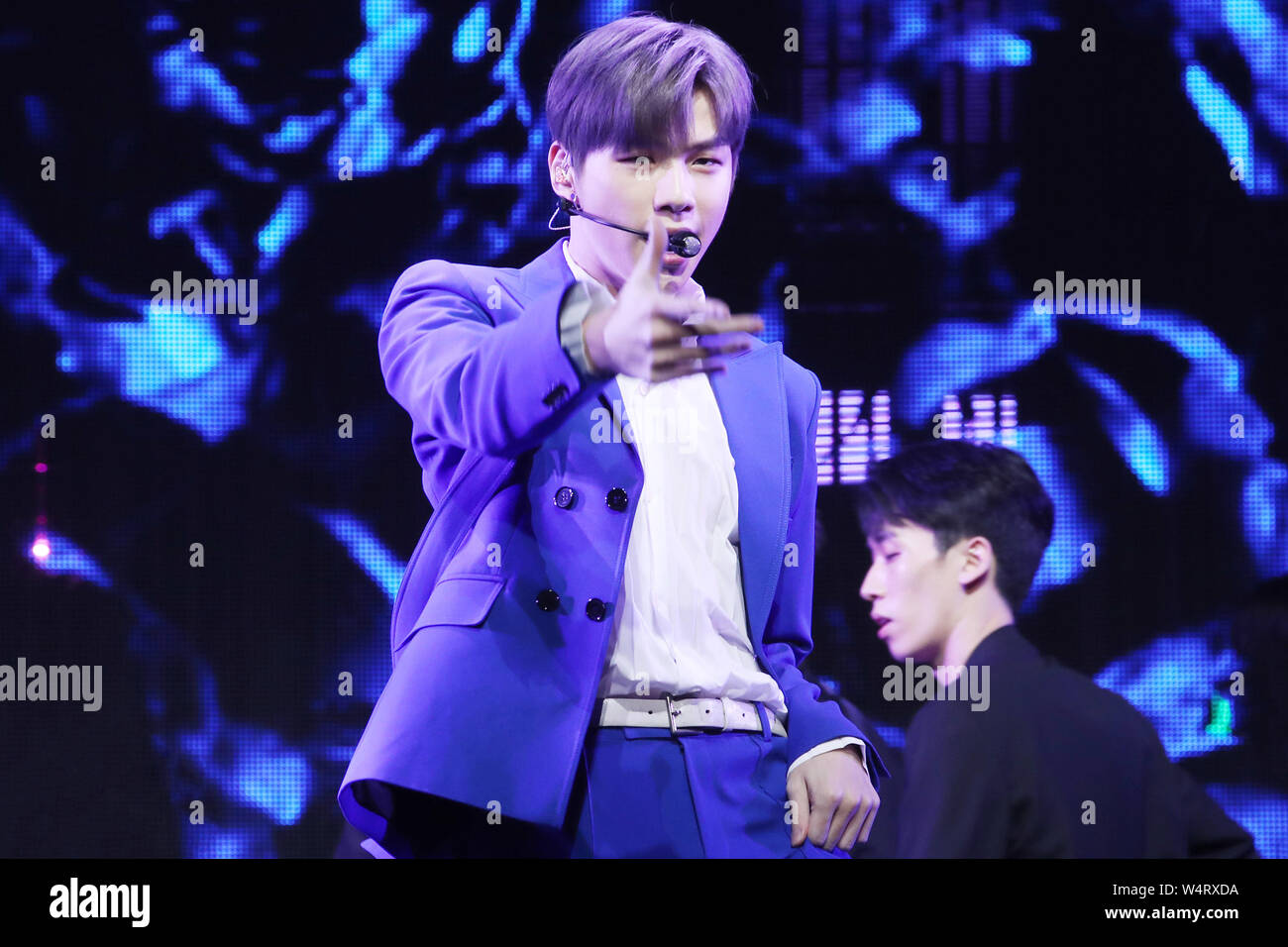 25th July, 2019. S. Korean singer Kang Daniel South Korean singer Kang ...