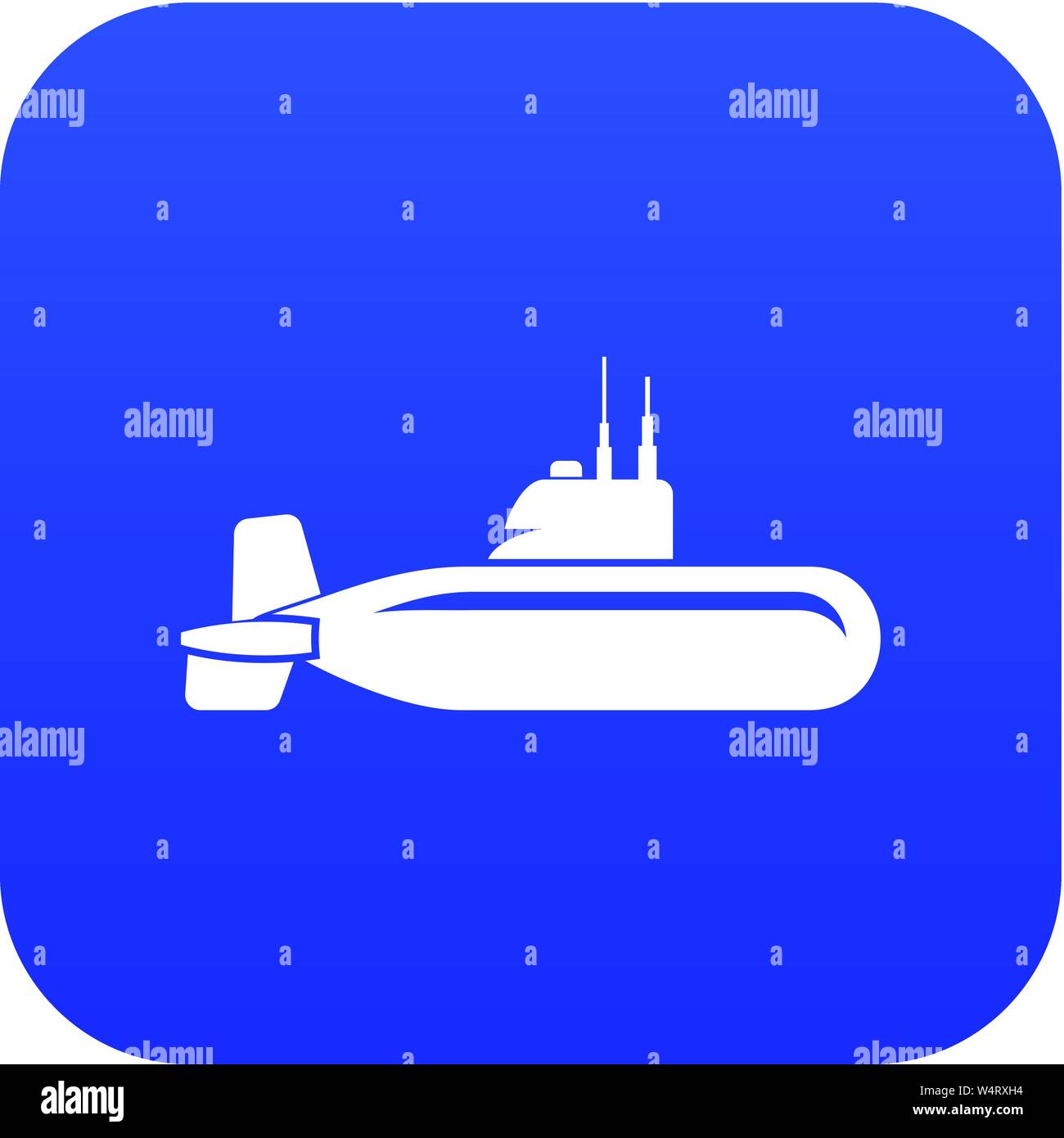 Military submarine icon, simple style Stock Vector Image & Art - Alamy