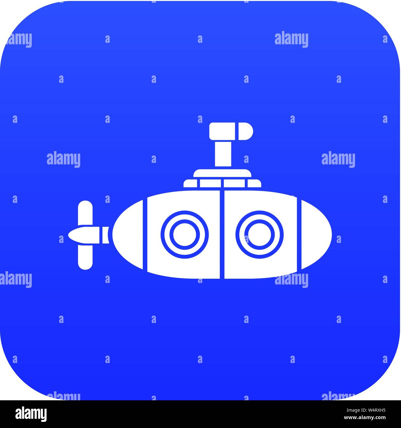 Submarine icon, simple style Stock Vector Image & Art - Alamy