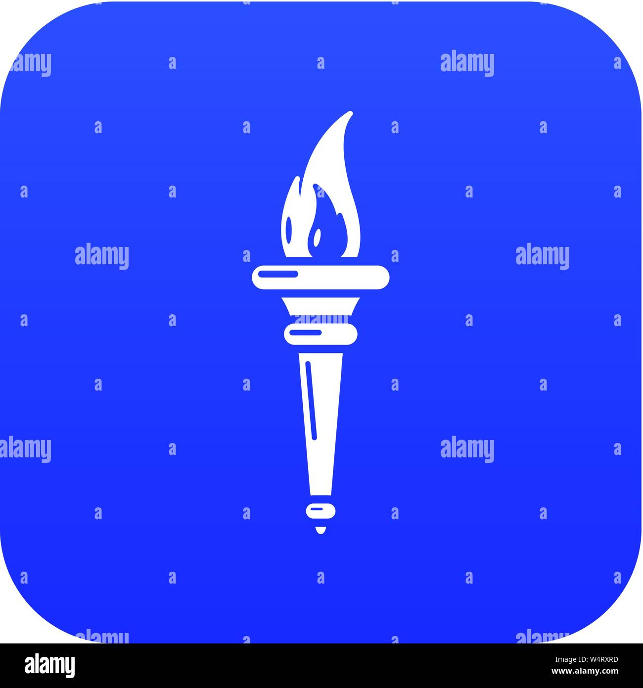 Torch icon, simple black style Stock Vector Image & Art - Alamy