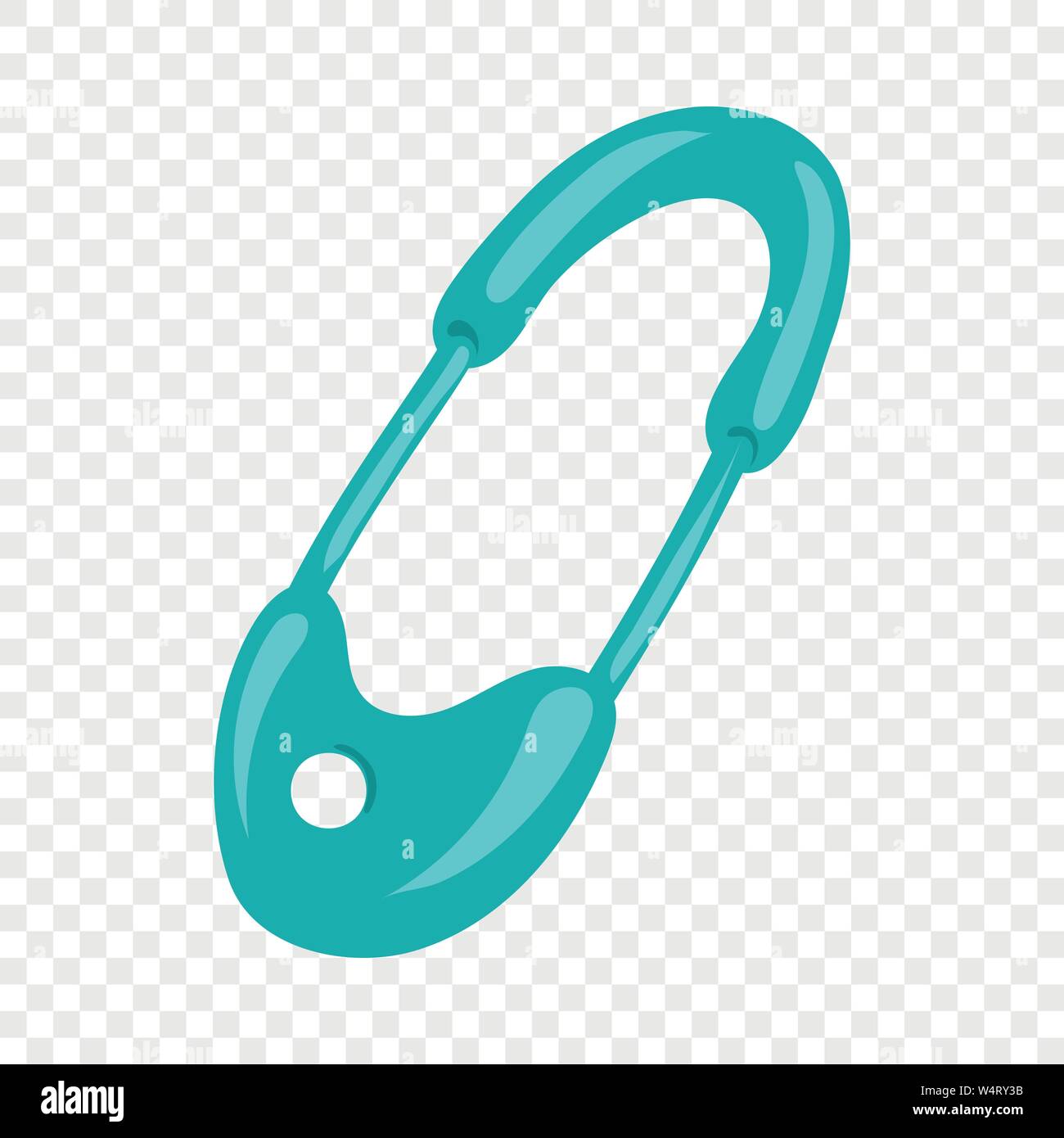 Safety pin icon, cartoon style Stock Vector Image & Art - Alamy