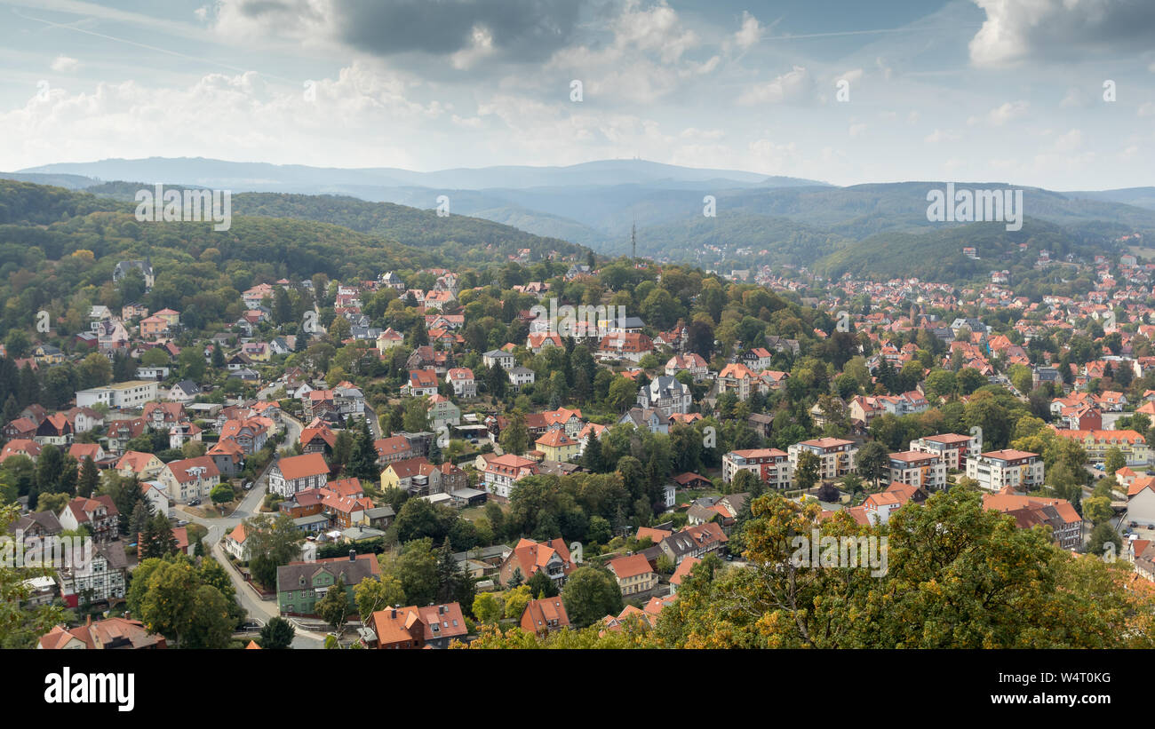 Wernigerode aerial hi-res stock photography and images - Alamy