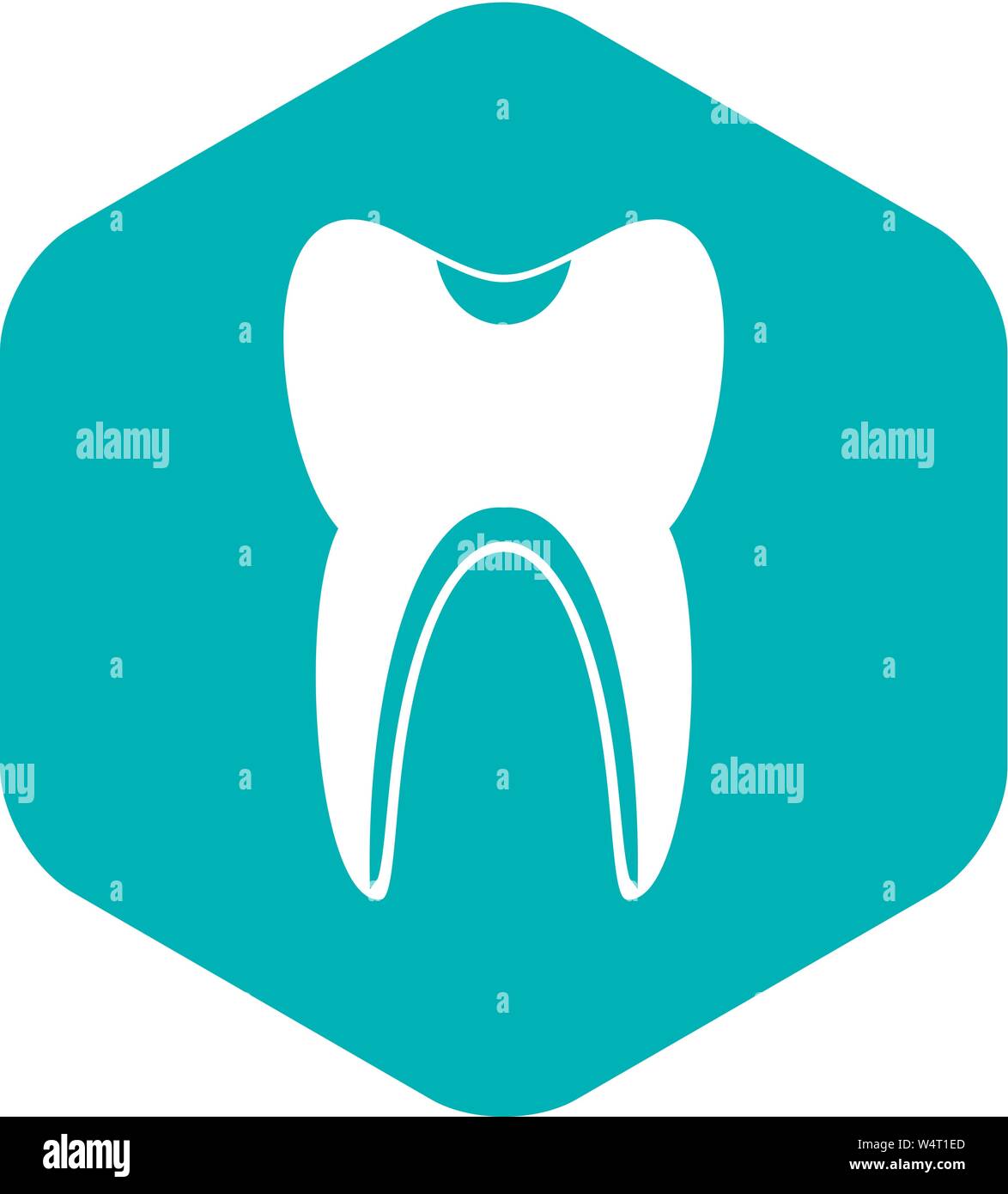 Tooth icon, simple style Stock Vector Image & Art - Alamy