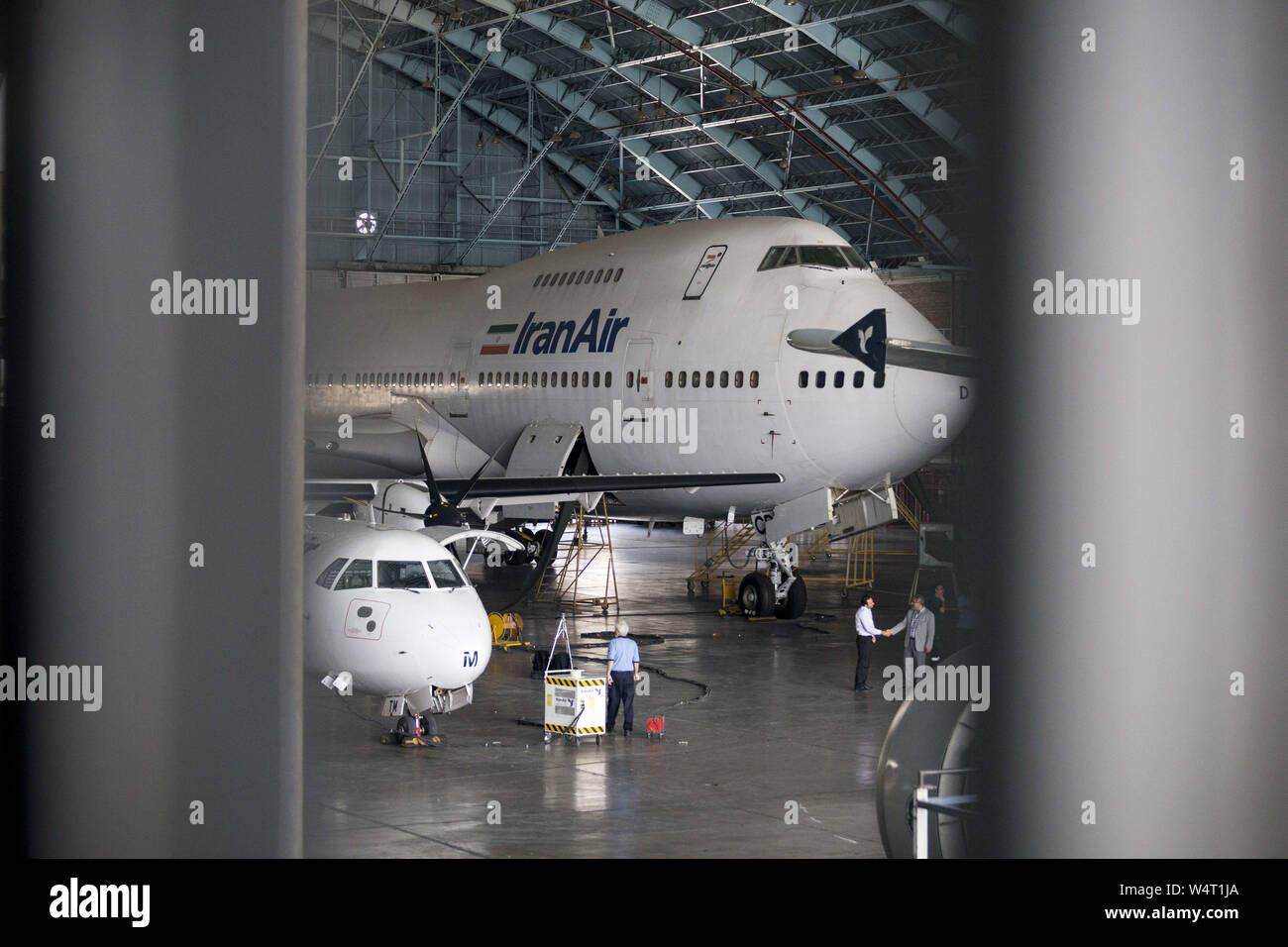July 24, 2019, Tehran, Tehran, Iran: This photo shows technicians and ...